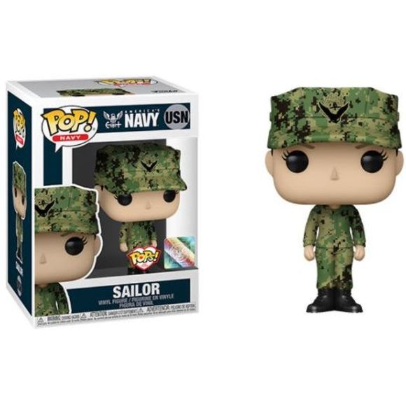 Funko | Other | Navy Working Uniform Female Funko Pop Military Pops ...